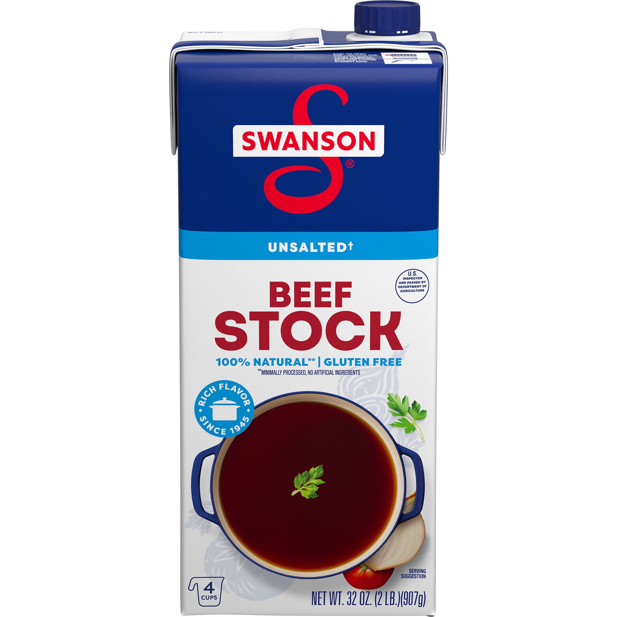 Swanson Healthy Base for Homemade Meals, 100% Natural Unsalted Beef ...