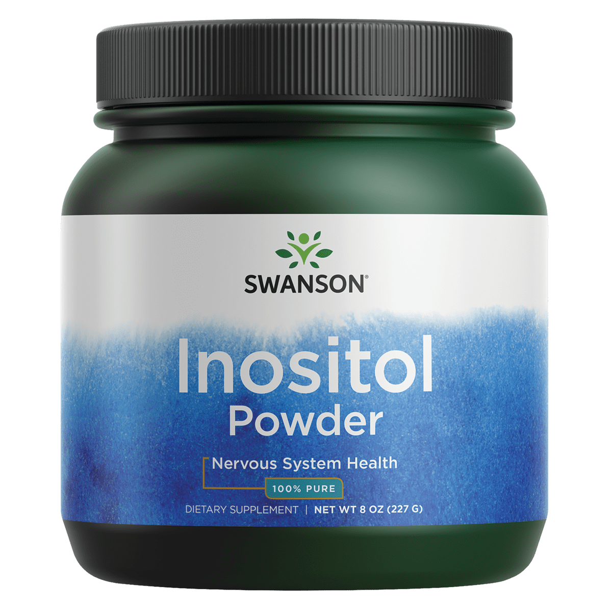 Swanson 100% Pure Inositol Powder - Natural Supplement Promoting Focus ...