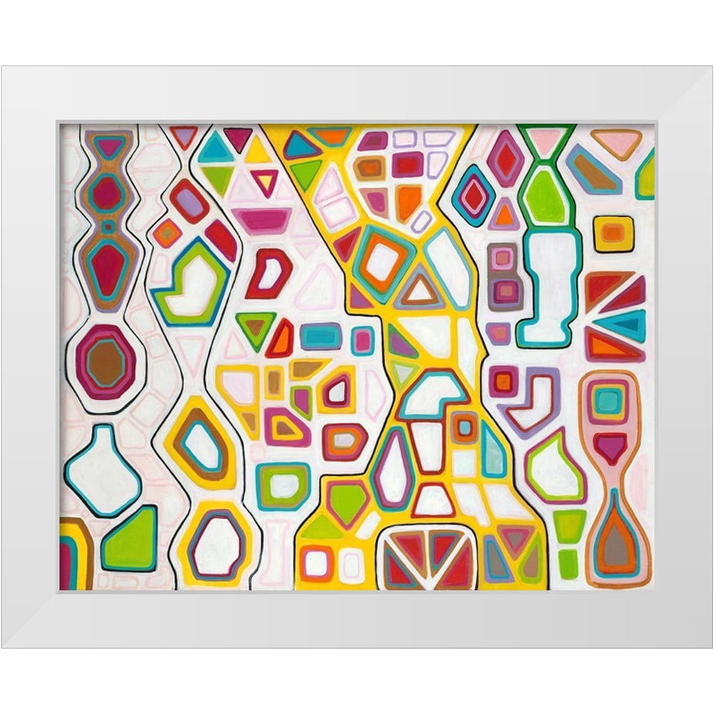 Swanson 14x12 White Modern Wood Framed Museum Art Print Titled - Modern ...