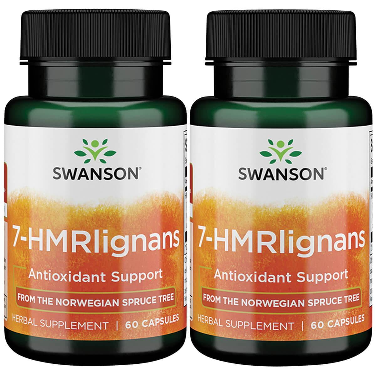 Swanson 7-HMRlignans Capsules Supplement from Norwegian Spruce Tree ...