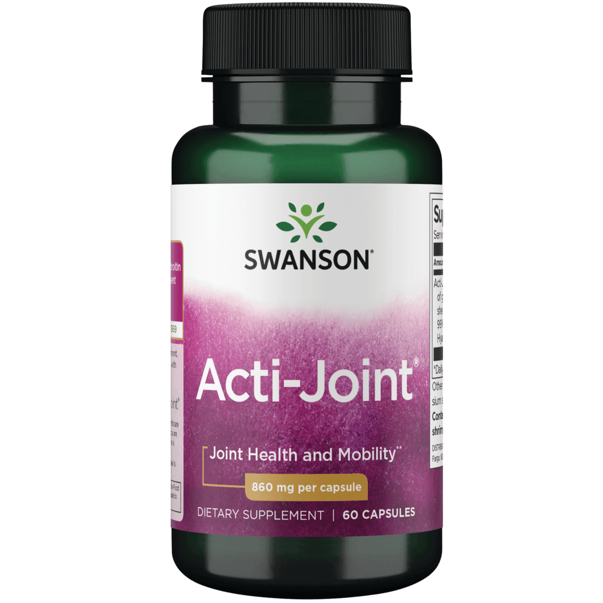 Swanson Acti-joint 860 mg 60 Capsules - Walmart.com