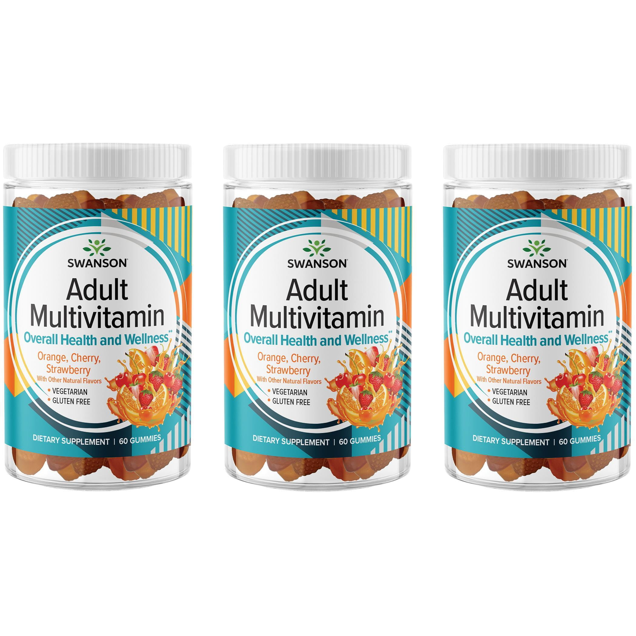 Swanson Immunity Vitamins - Adult Multivitamin Gummies, Immune Plus ...