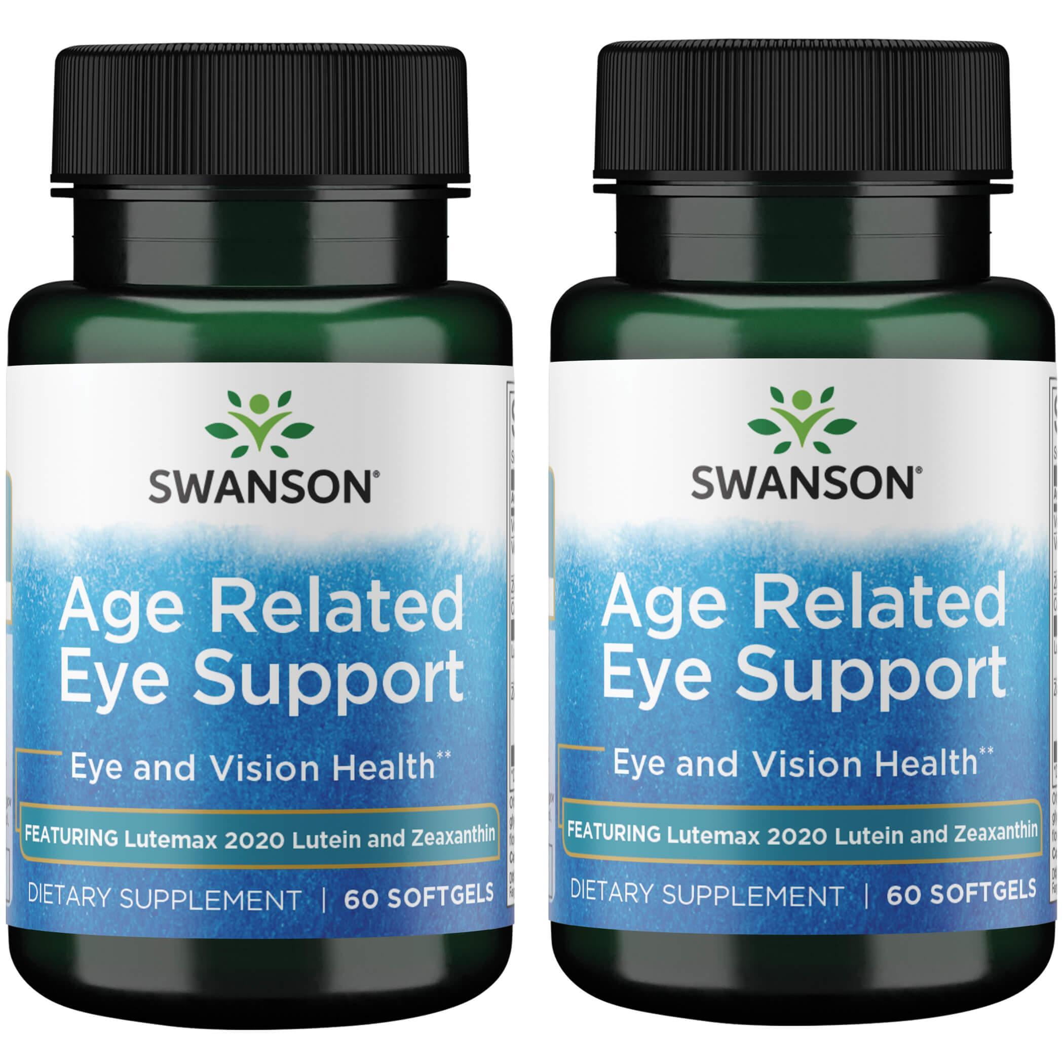 Swanson Age Related Eye Support - Featuring Lutemax Lutein and ...