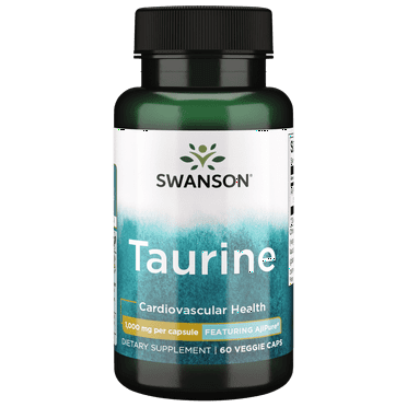 Jarrow Formulas Taurine Supplement Capsules, Brain and Memory Support ...