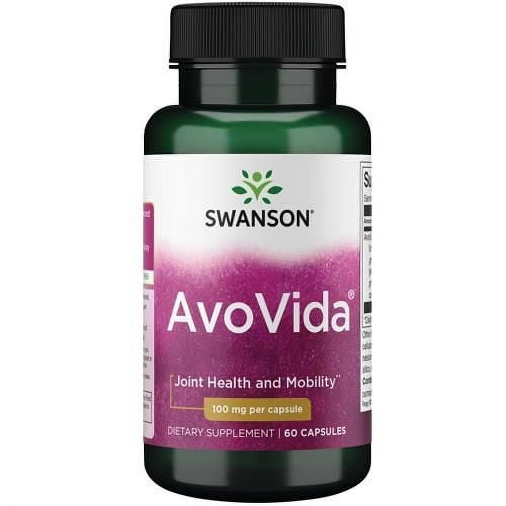 Swanson Avovida 100 Milligrams 60 Capsules Packaging May Vary - Walmart.com
