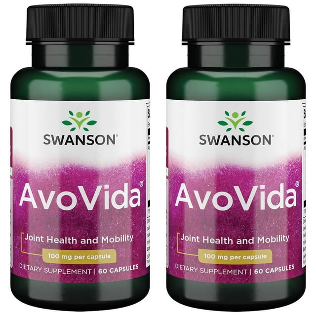 Swanson Avovida 100 mg 60 Caps 2 Pack - Walmart.com