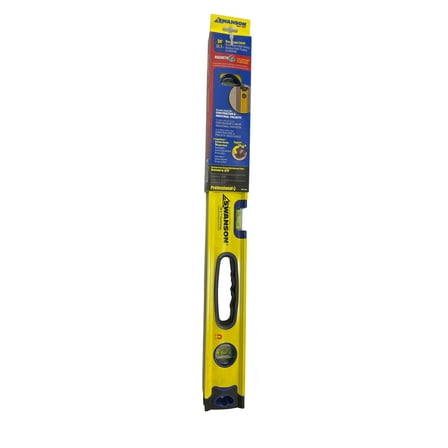 Swanson Savage 60-inch Aluminum Box Beam Level with Gelshock End Caps ...