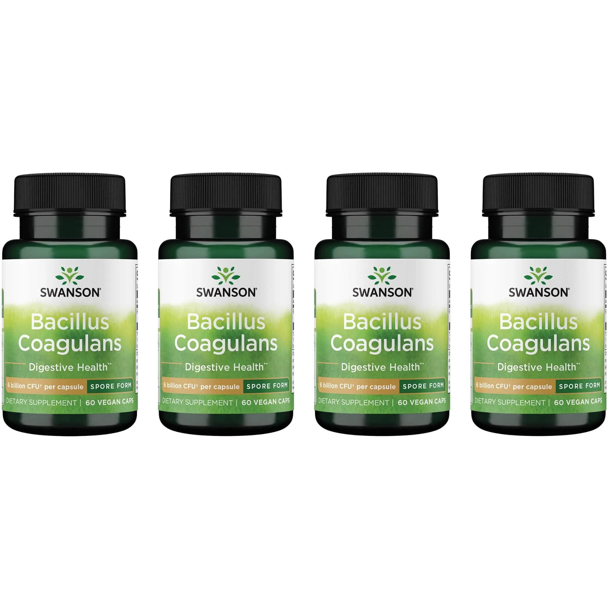 Swanson Bacillus Coagulans - Natural Probiotic Supplement Supporting ...