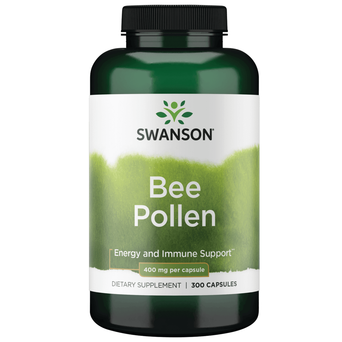 Swanson Bee Pollen 400 mg Supplement, Complex 300 Capsules - Walmart.com