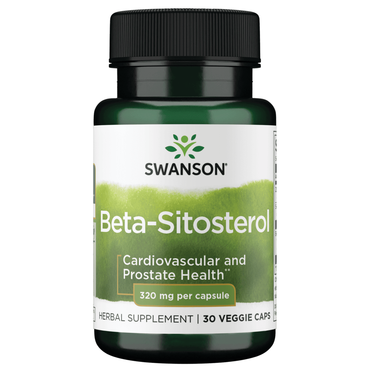 Swanson Dietary Health Supplement Beta-Sitosterol 320 mg 30 Veggie ...