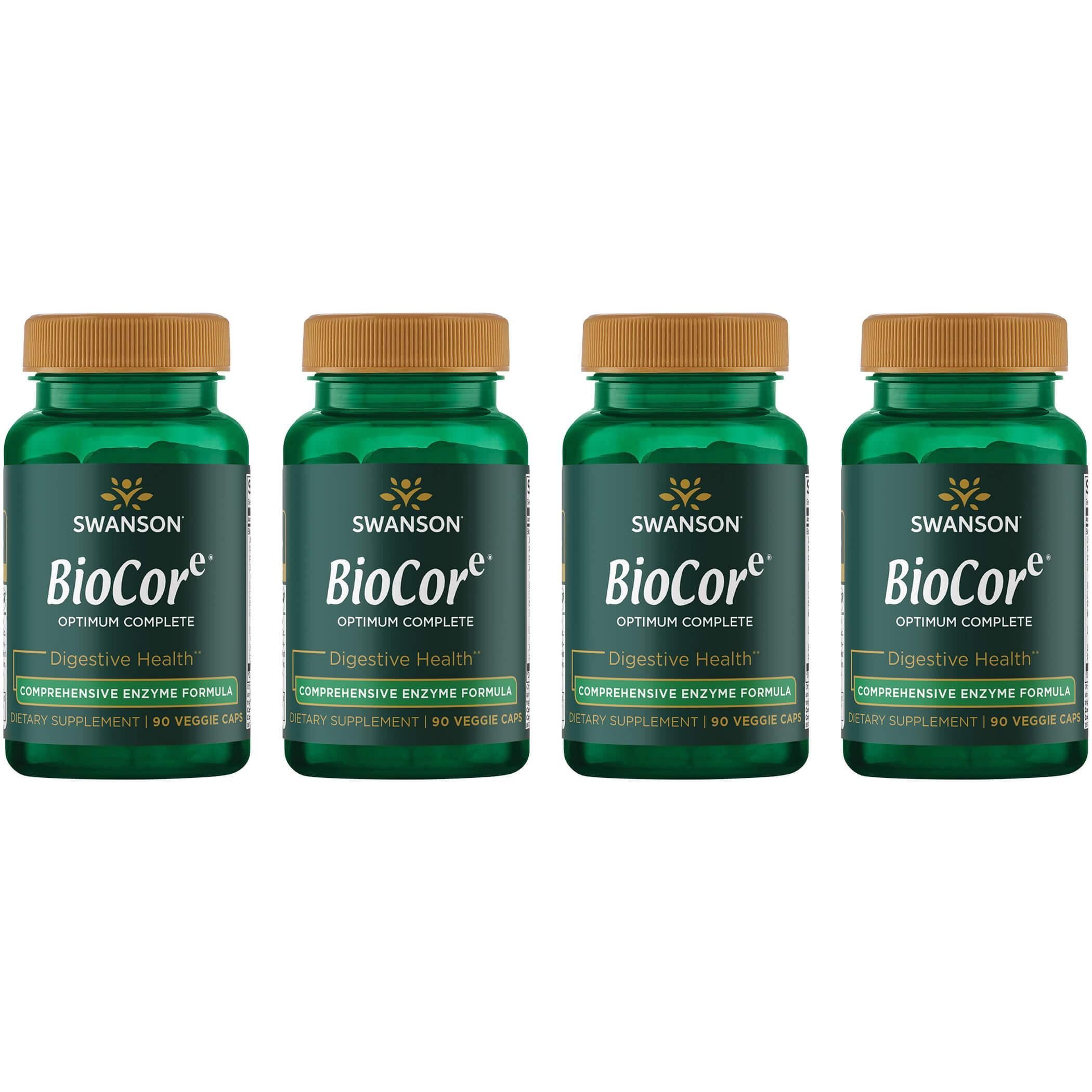 Swanson Biocore Optimum Complete 90 Veg Caps 4 Pack - Walmart.com
