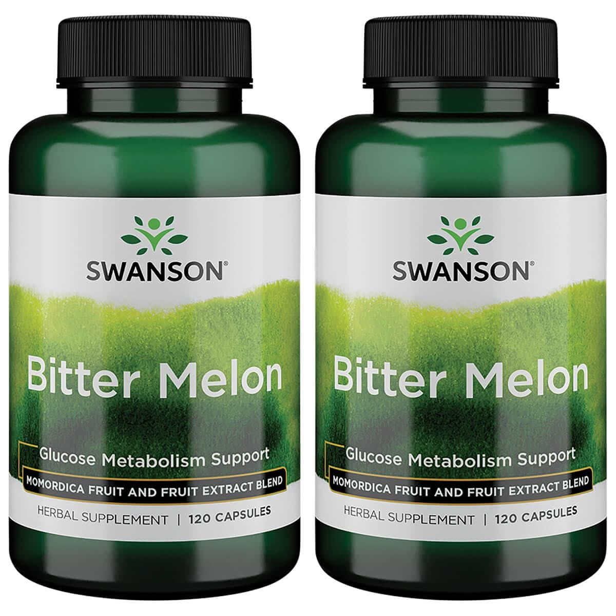 Swanson Supplements Bitter Melon Momordicin 200 mg, Healthy Glucose ...