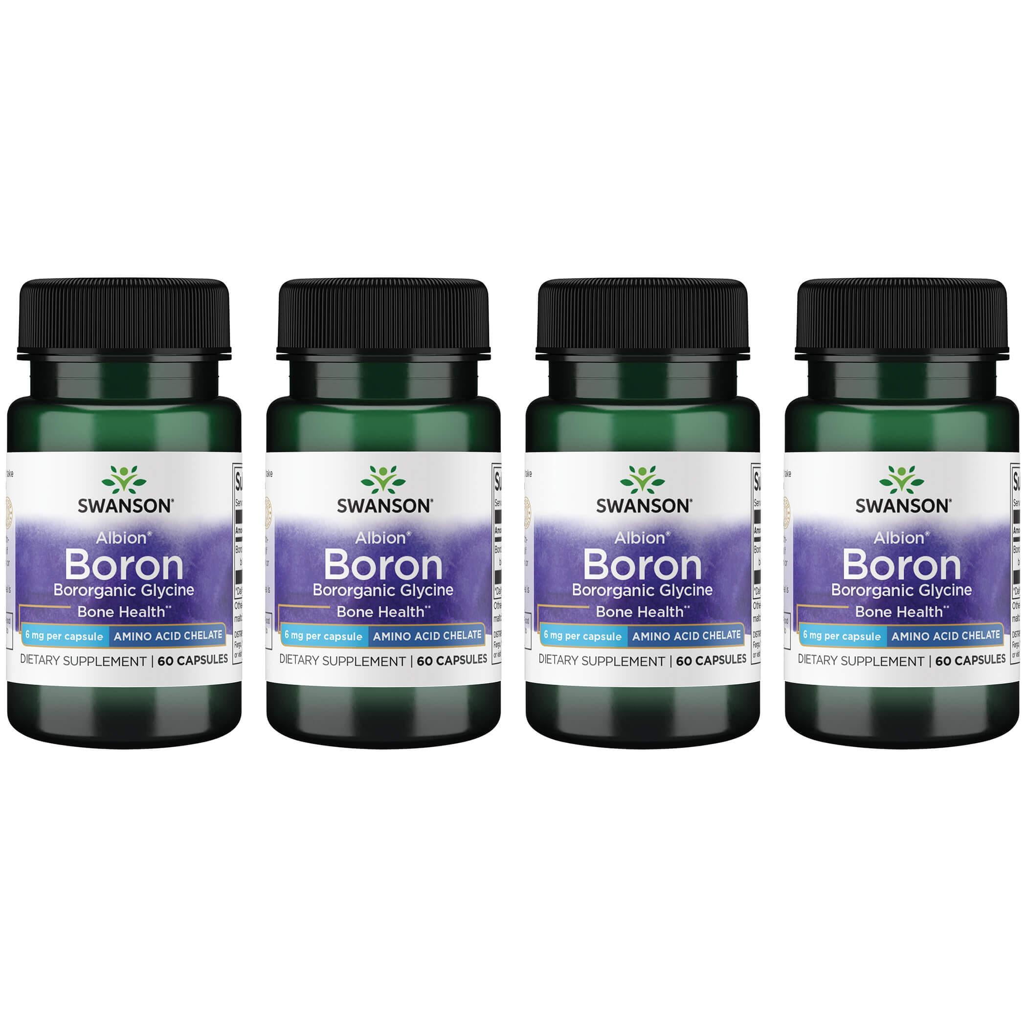 Swanson Boron from Albion - Boroganic Glycine Supplement Supporting ...