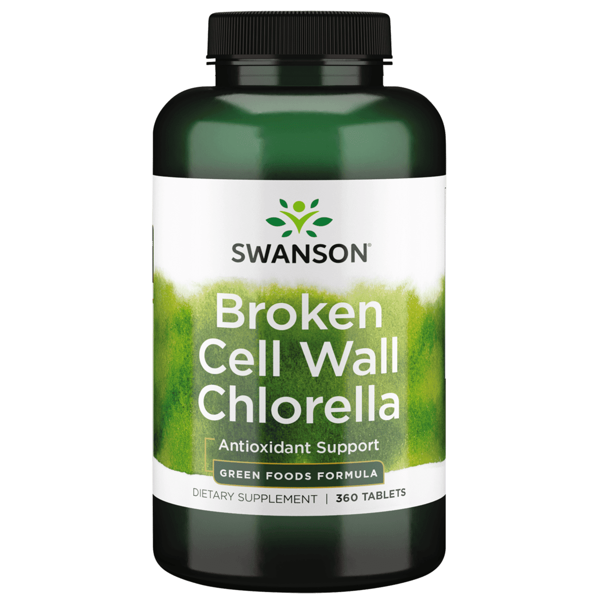 Swanson Supplement: Broken Cell Wall Chlorella 500 mg, 360 Tablets for ...
