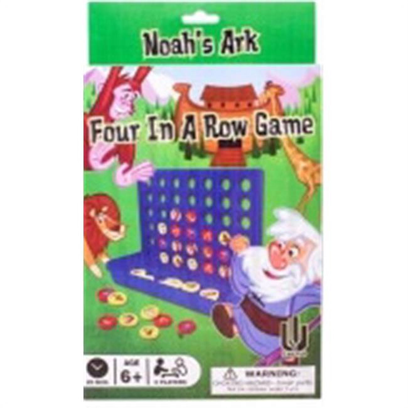 Swanson Christian Supply 147379 Four in a Row-Noahs Ark Game - Walmart.com