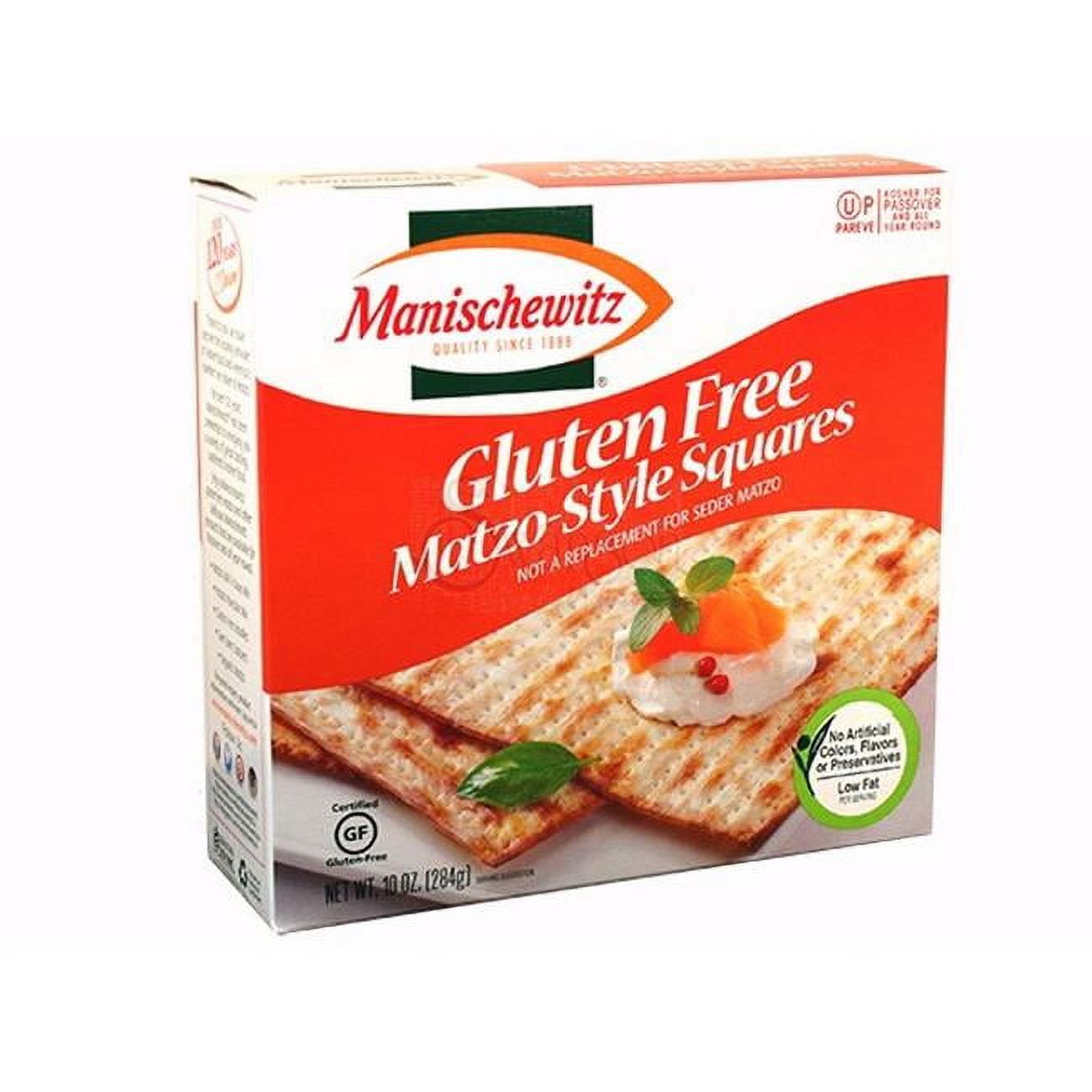 Swanson Christian Supply 195464 10 oz Matzo Bread Gluten Free Squares ...