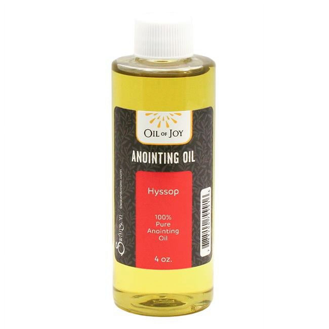 Swanson Christian Supply 20571X 4 oz Anointing Oil - Hyssop - Walmart.com