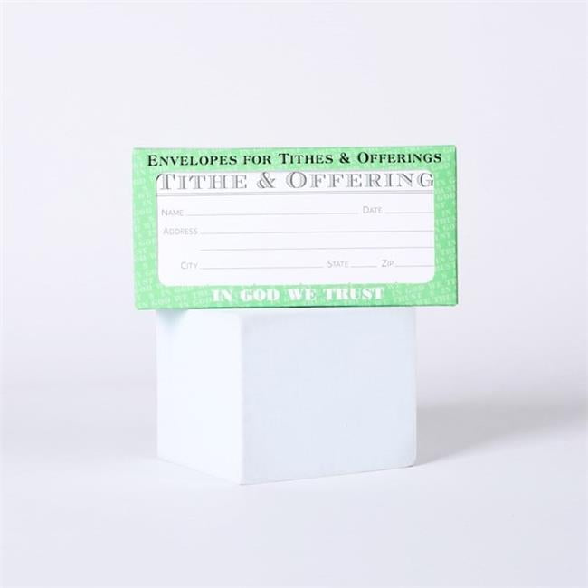 Swanson Christian Supply 349439 Tithe & Offering Envelopes - Pack of ...