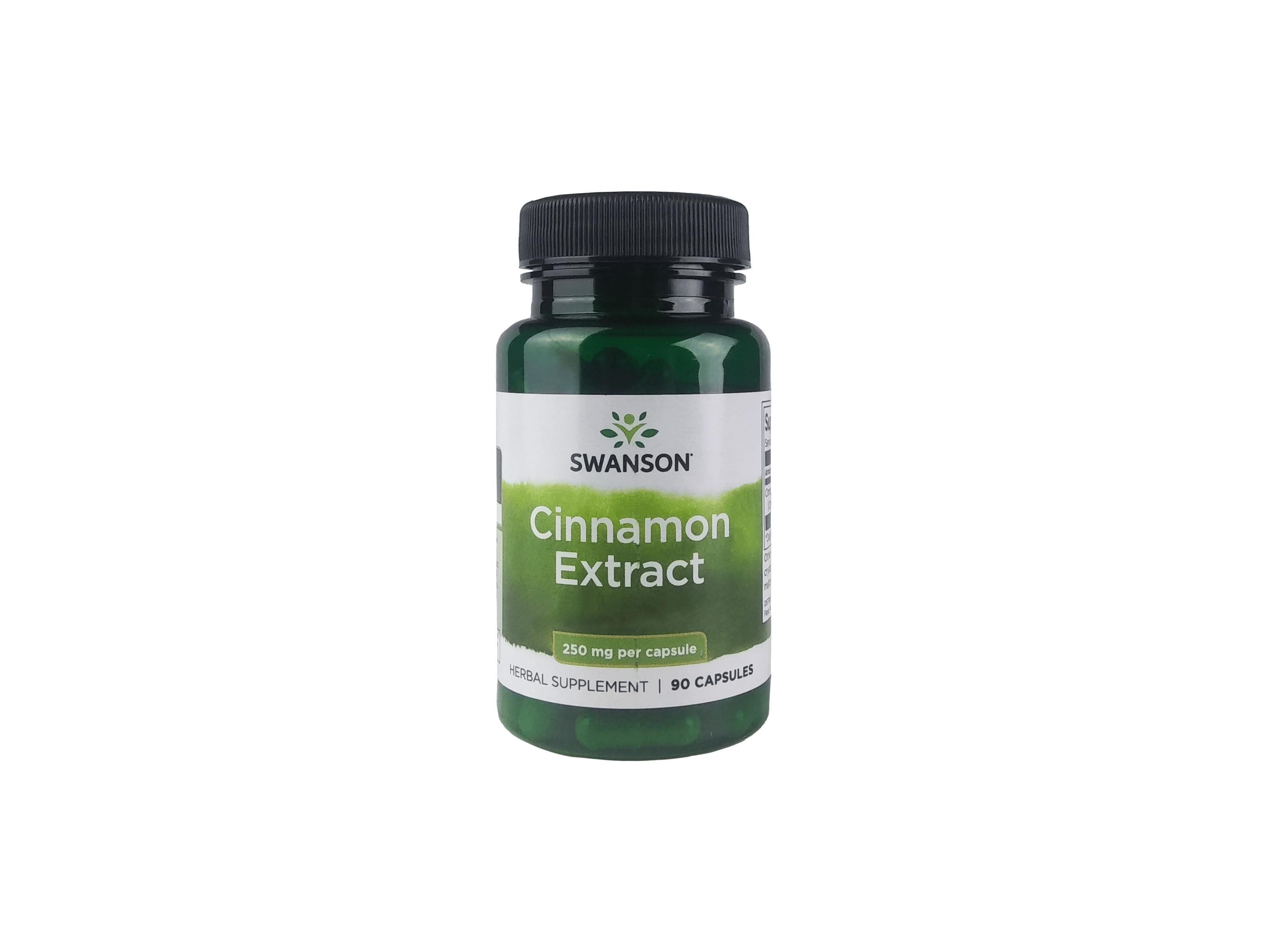 Swanson Cinnamon Extract 250 Milligrams 90 Capsules - Walmart Business ...