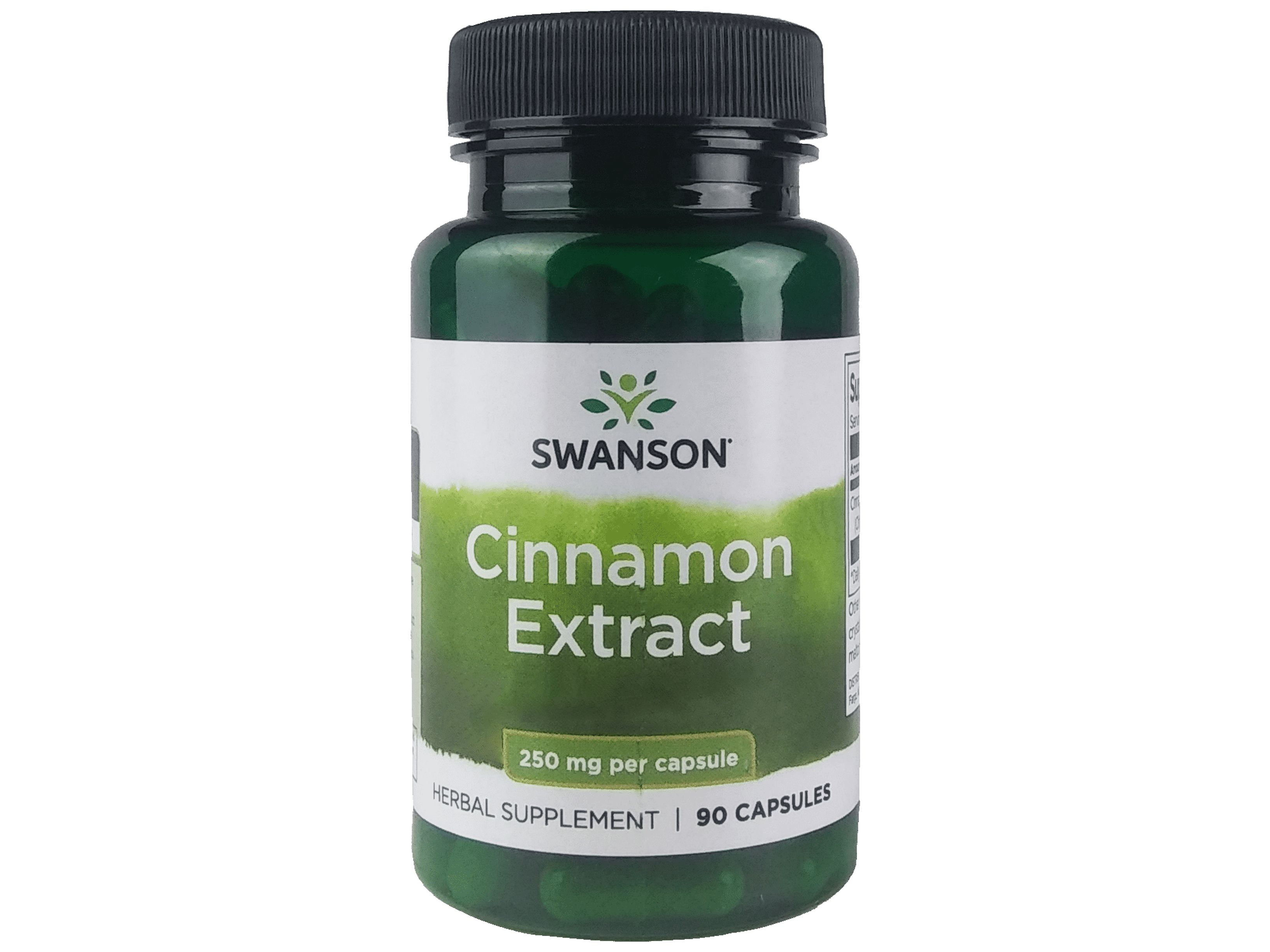 Swanson Cinnamon Extract 250 mg 90 Capsules - Walmart.com