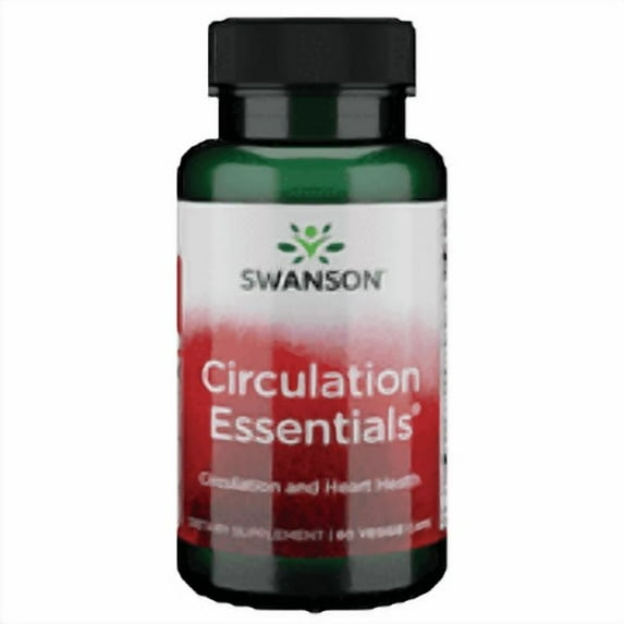 Swanson Circulation Essentials 60 Veggie Capsules - Walmart.com