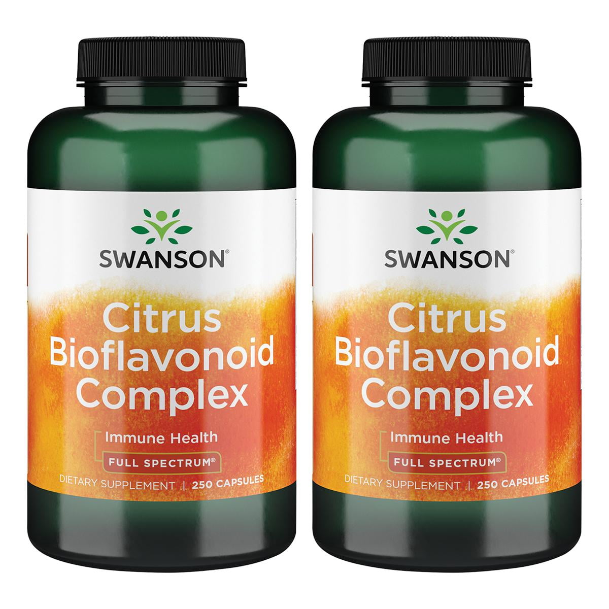 Swanson Citrus Bioflavonoid Complex - Full Spectrum 250 Caps 2 Pack - Walmart.com