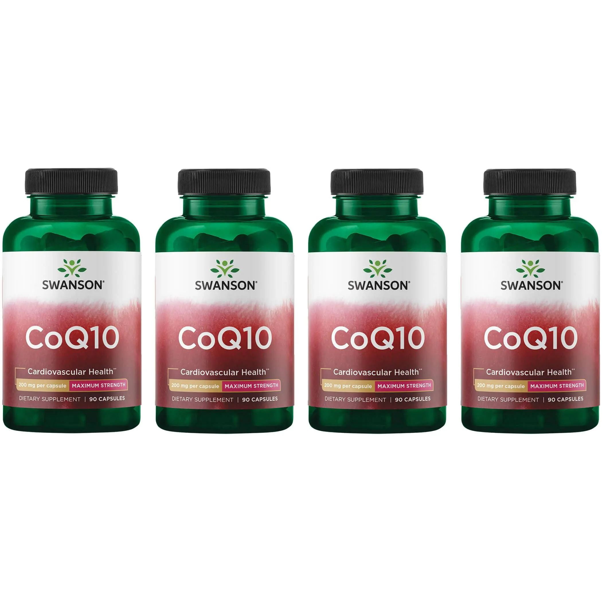 Free Shipping! Swanson CoQ10 200 mg Cardiovascular Brain Heart Support ...