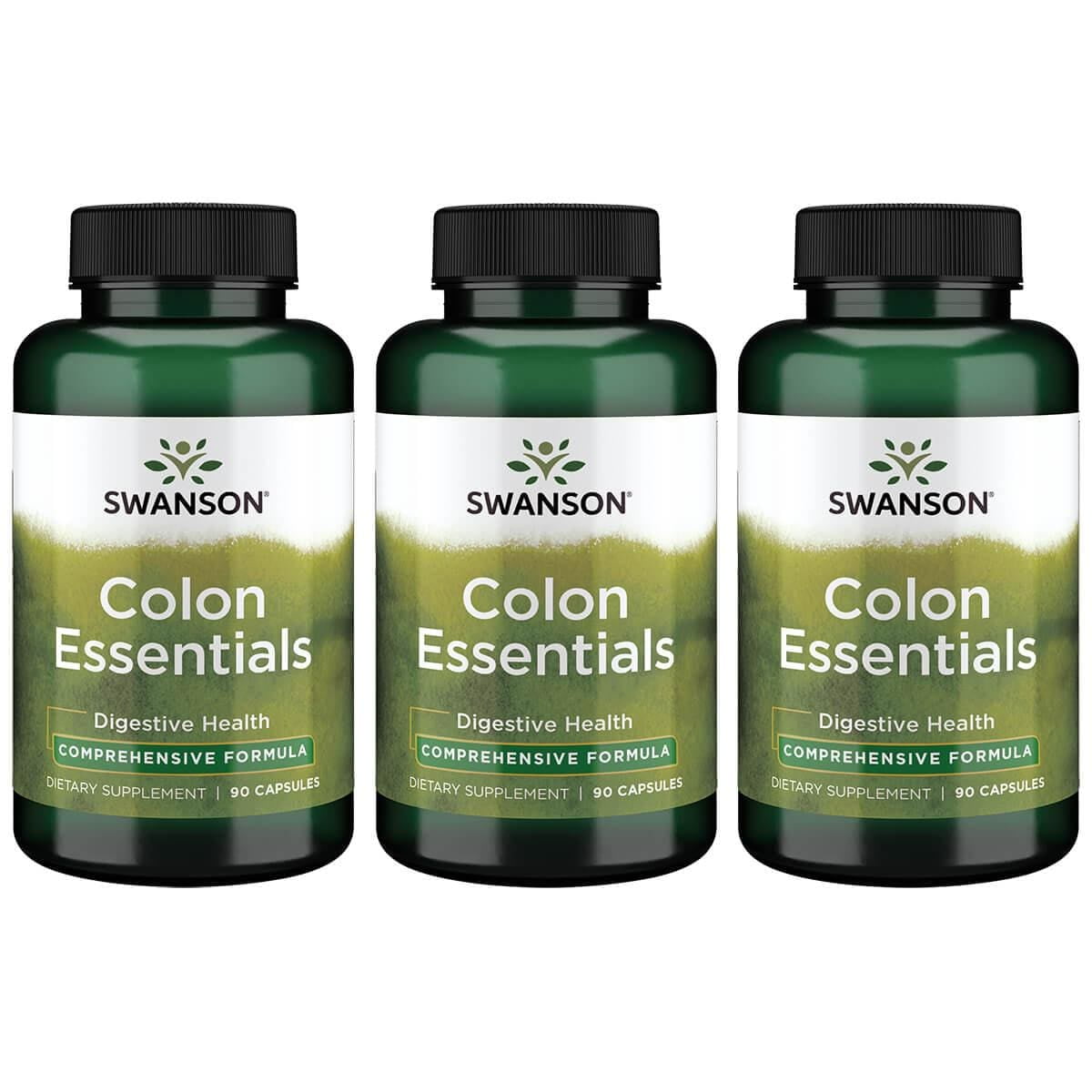 Swanson Colon Essentials 90 Caps 3 Pack - Walmart.com