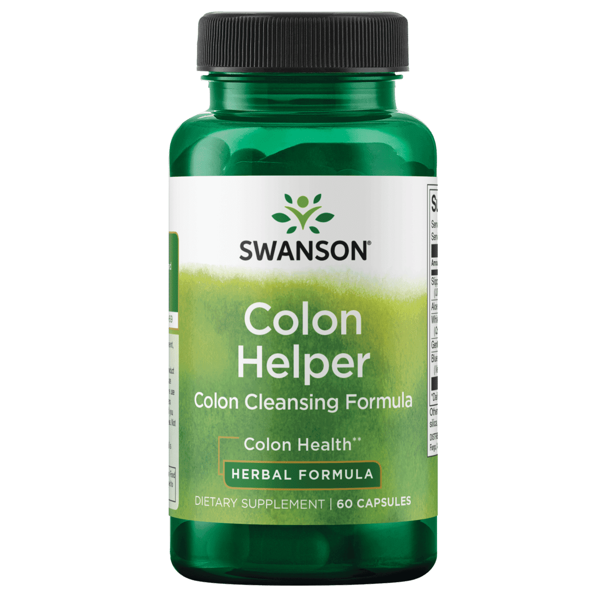 Swanson Colon Helper - Digestive Health Supplement with Herbal ...