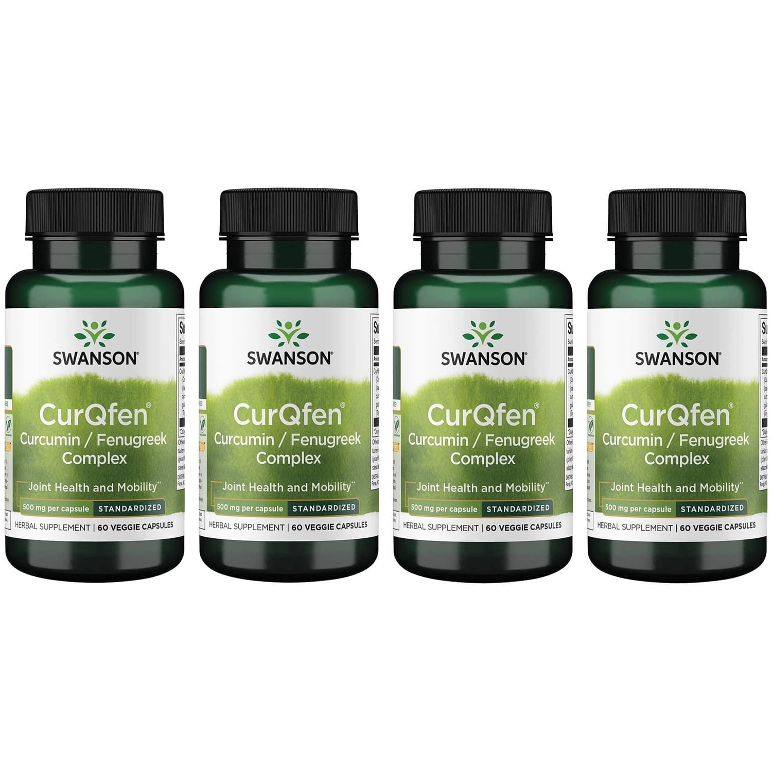Swanson Controlled Release Curqfen Curcumin/Fenugreek Complex 60 Veg ...