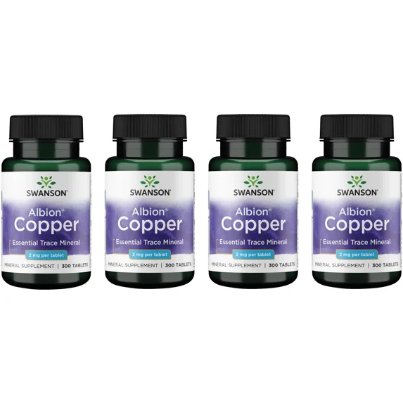 Swanson Copper Antioxidant Immune System Red Blood Cell Support Mineral ...