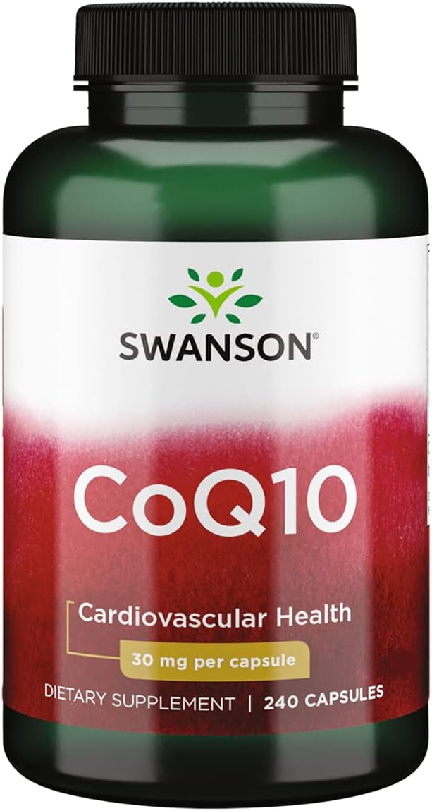 Swanson Coq10 30 30 Milligrams 240 Capsules - Walmart.com