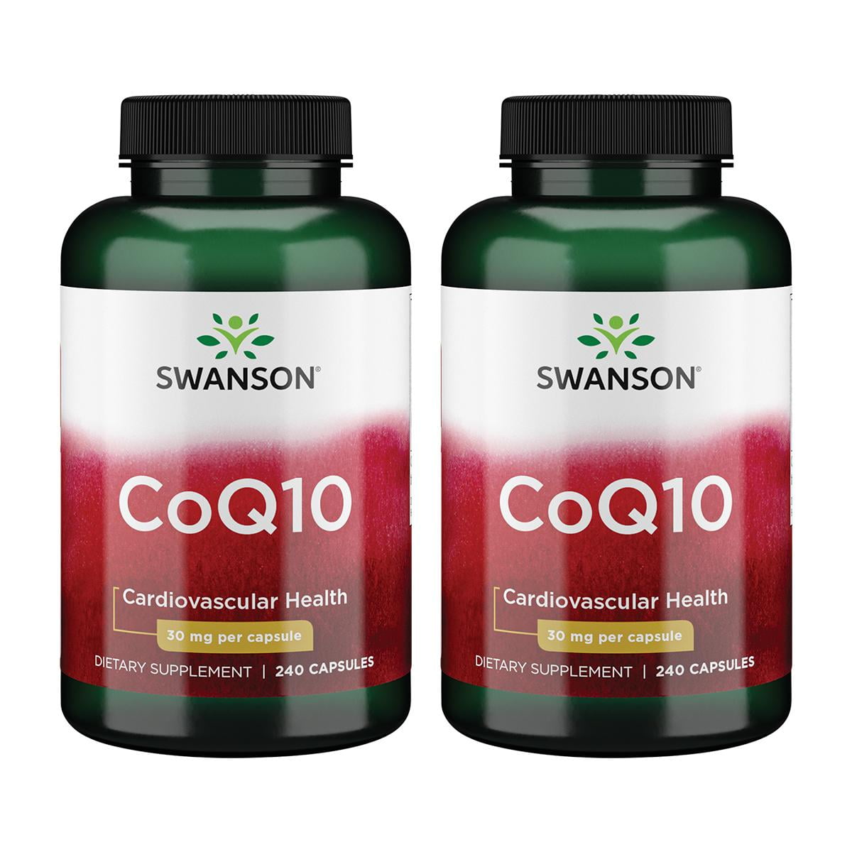 Swanson Coq10 30 mg 240 Caps 2 Pack - Walmart.com