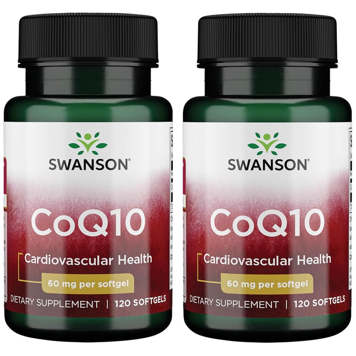 Swanson Coq10 60 mg 120 Sgels 2 Pack - Walmart.com