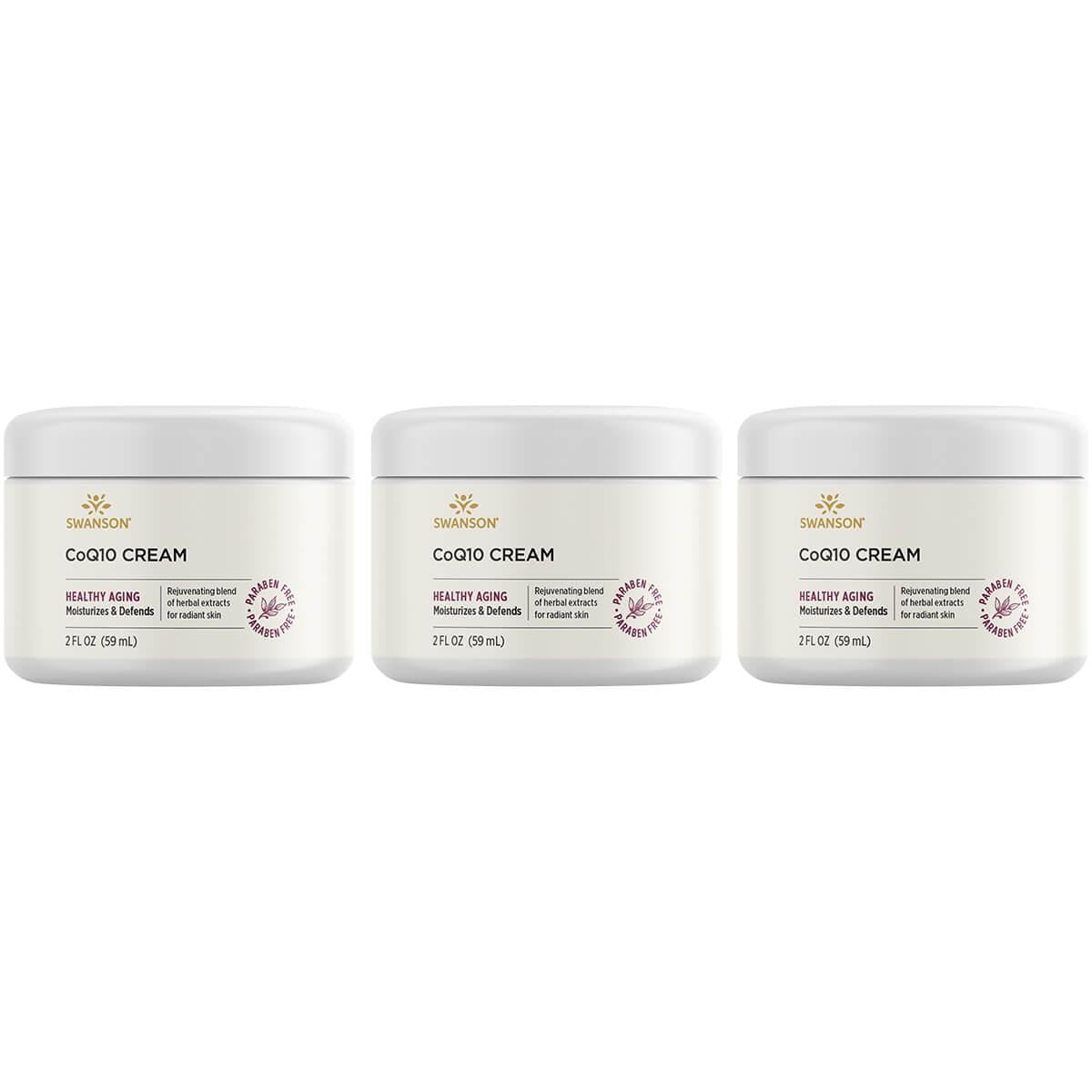 Swanson Coq10 Cream 2 fl oz Cream 3 Pack - Walmart.com