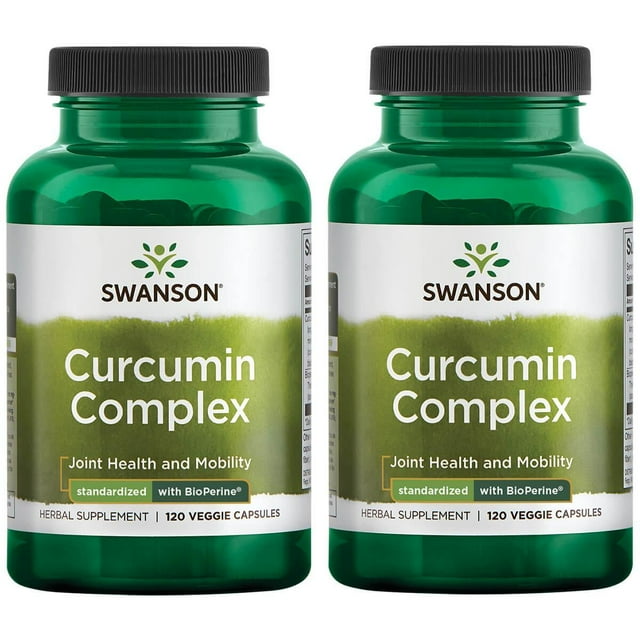 Swanson Curcumin Complex - Herbal Supplement Supporting Joint Health ...