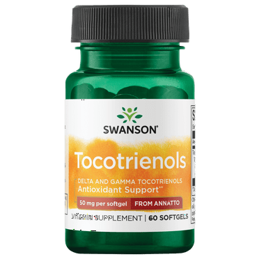 Doctor's Best Vitamin Health Supplement Tocotrienols 50mg Pills, 60 ...