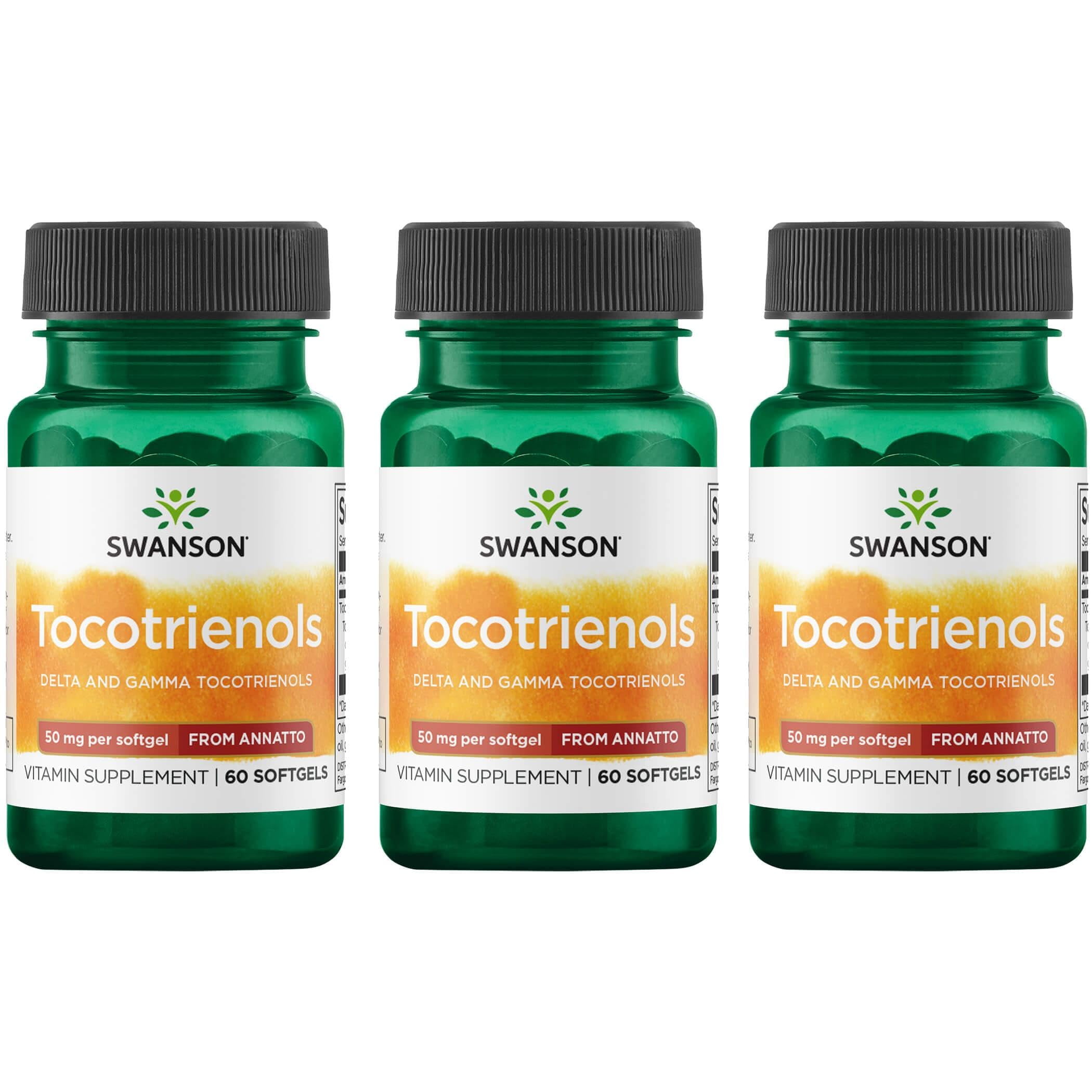 Swanson Deltagold Tocotrienols-Annatto Tocotrienols Supporting Healthy ...