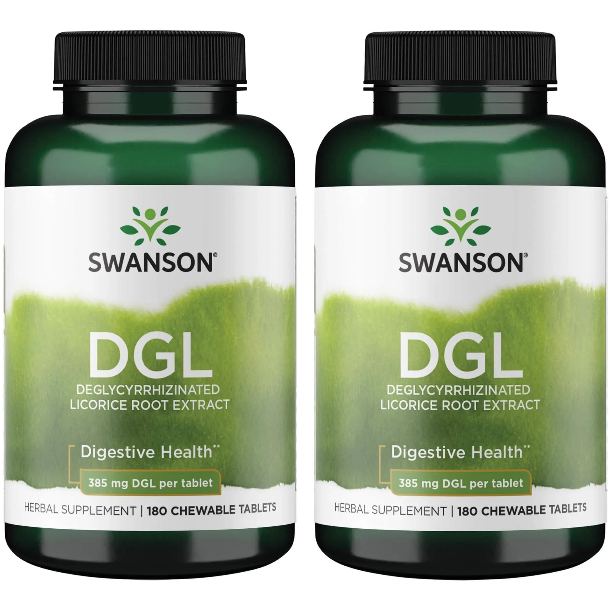 Swanson Dgl (Licorice) 385 Milligrams 180 Chwbls (2 Pack) - Walmart.com