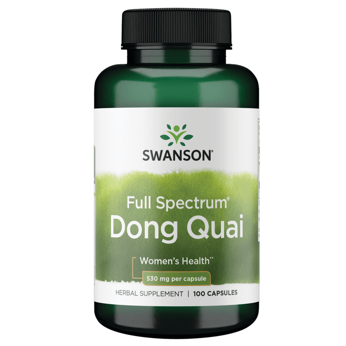 Swanson Herbal Supplement Dong Quai 530 mg 100 Capsules for Women's ...