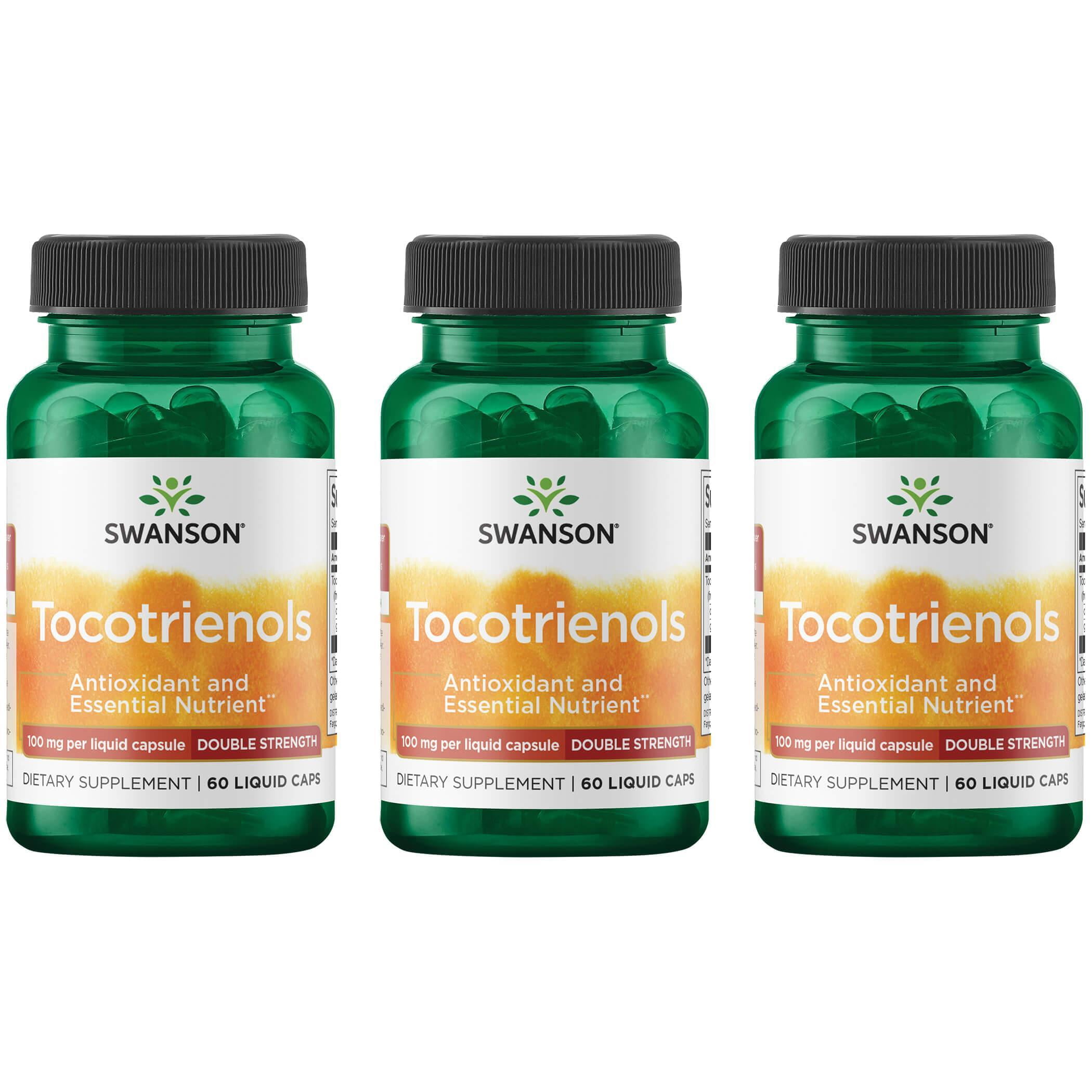 Swanson Double Strength Tocotrienols - Antioxidant - (60 Liquid ...