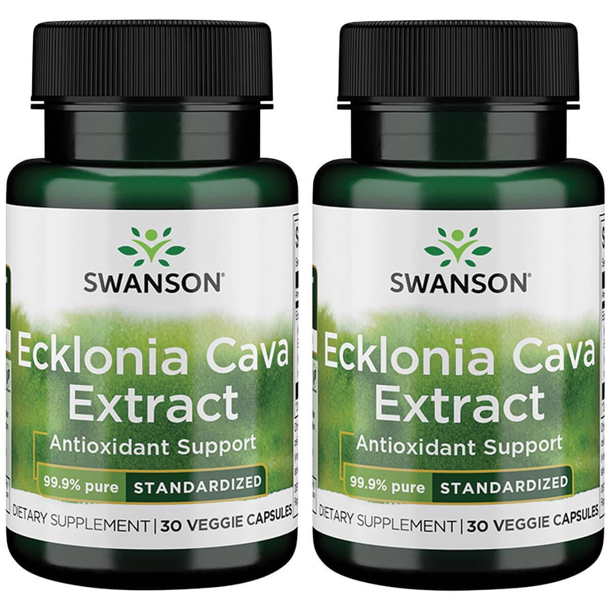 Swanson Ecklonia Cava Extract - Standardized 30 Veg Caps (2 Pack ...