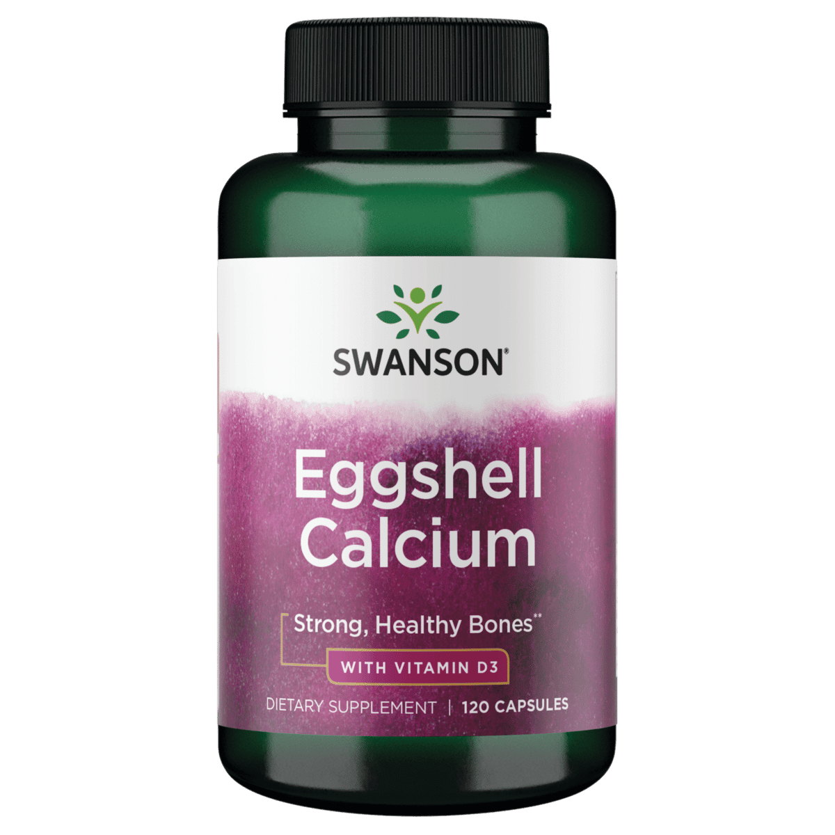Swanson Eggshell Calcium with Vitamin D3 120 Caps - Walmart.com