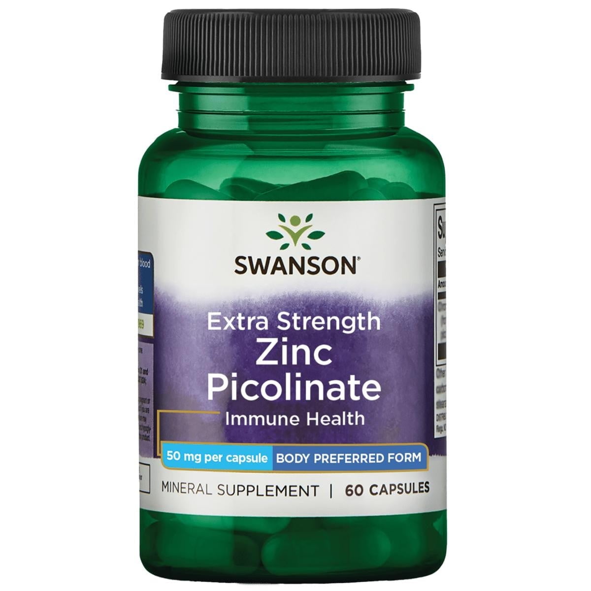Swanson Zinc Picolinate 50 mg Immune Support Capsules - Walmart.com