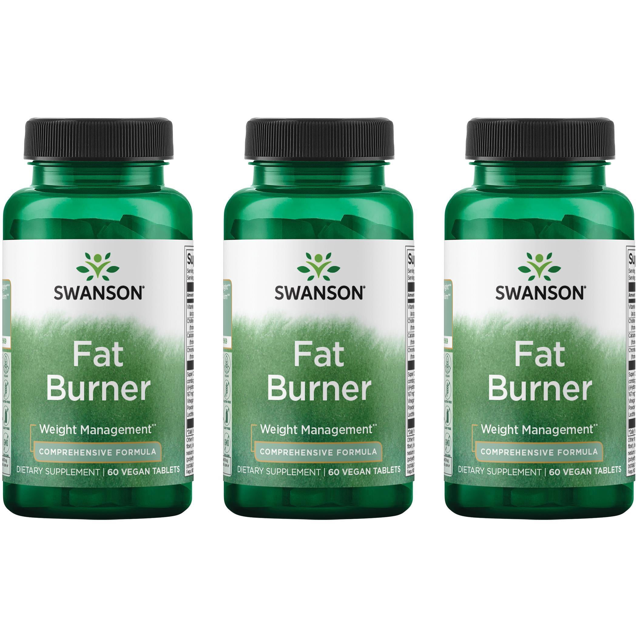 Swanson Fat Burner - Weight Loss Metabolism Boosting Supplement, 60 ...