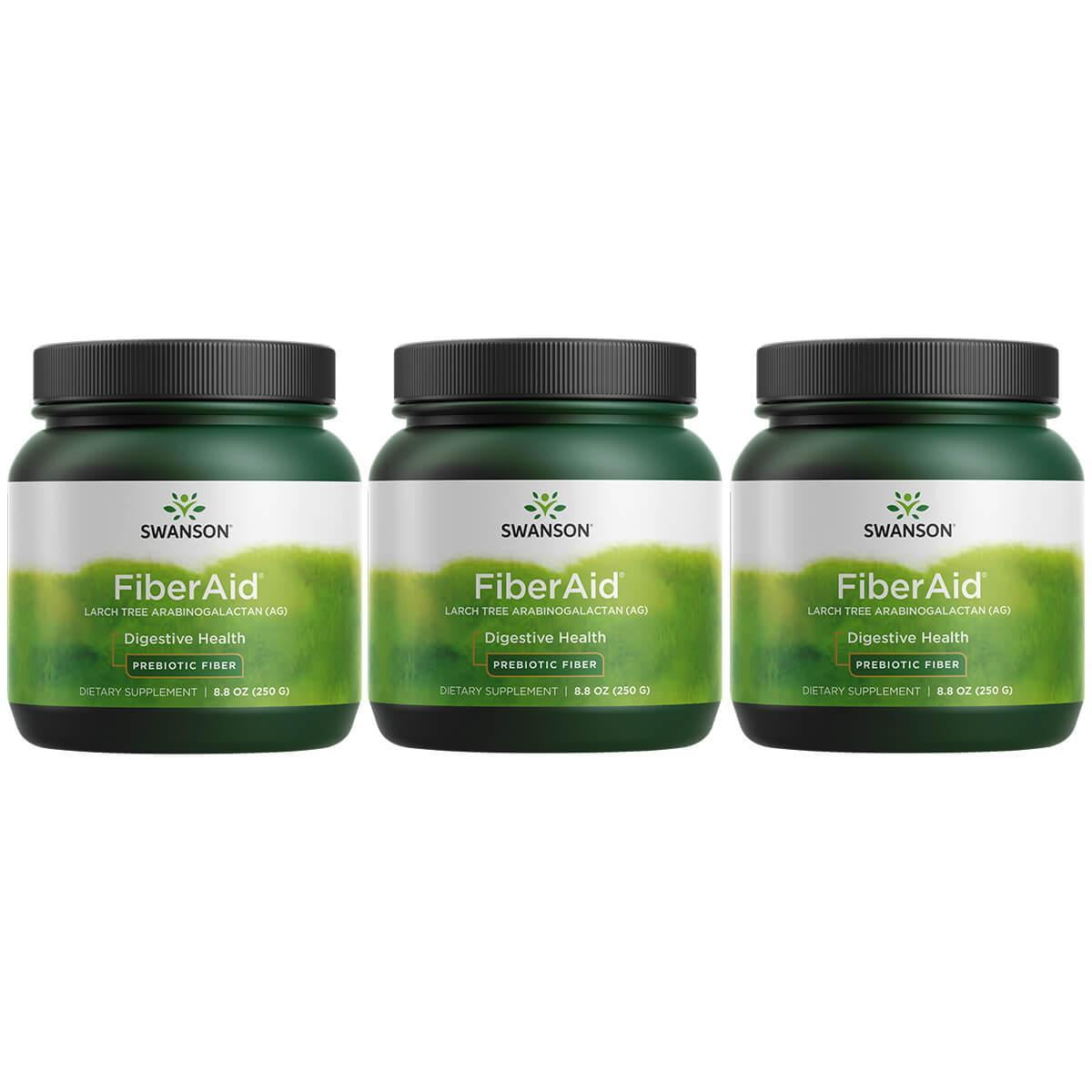 Swanson Fiberaid Larch Tree Arabinogalactan (Ag) 8.8 oz Pwdr 3 Pack ...