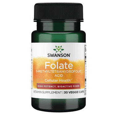 Doctor's Best Active Folate 400mcg, Quatrefolic, Vegan, Gluten Free ...