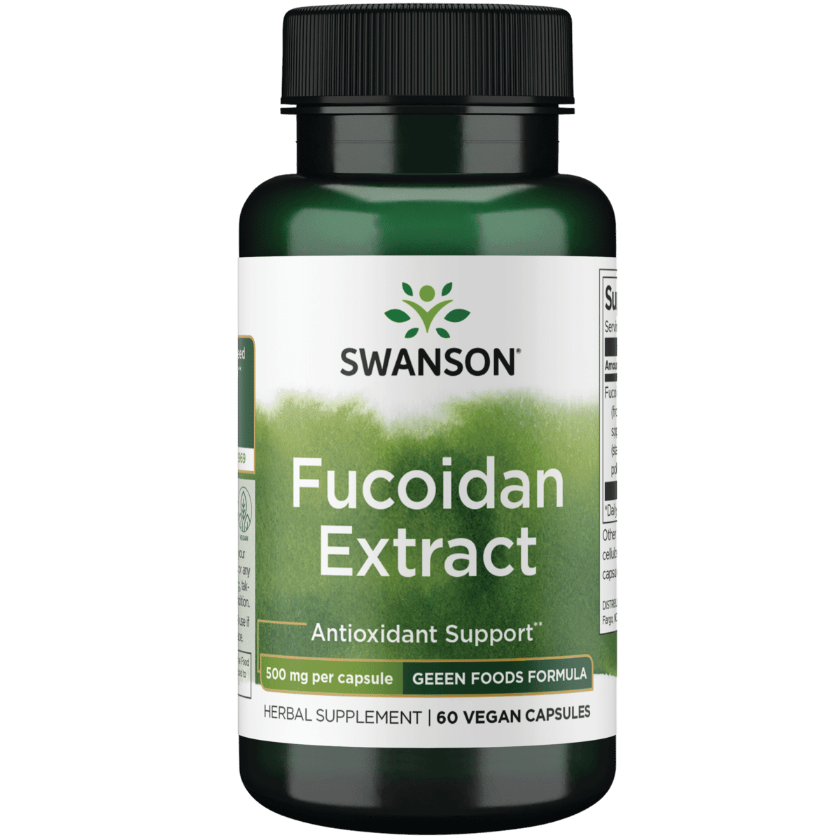 Swanson Fucoidan Extract 500 mg 60 Veggie Capsules - Walmart.com