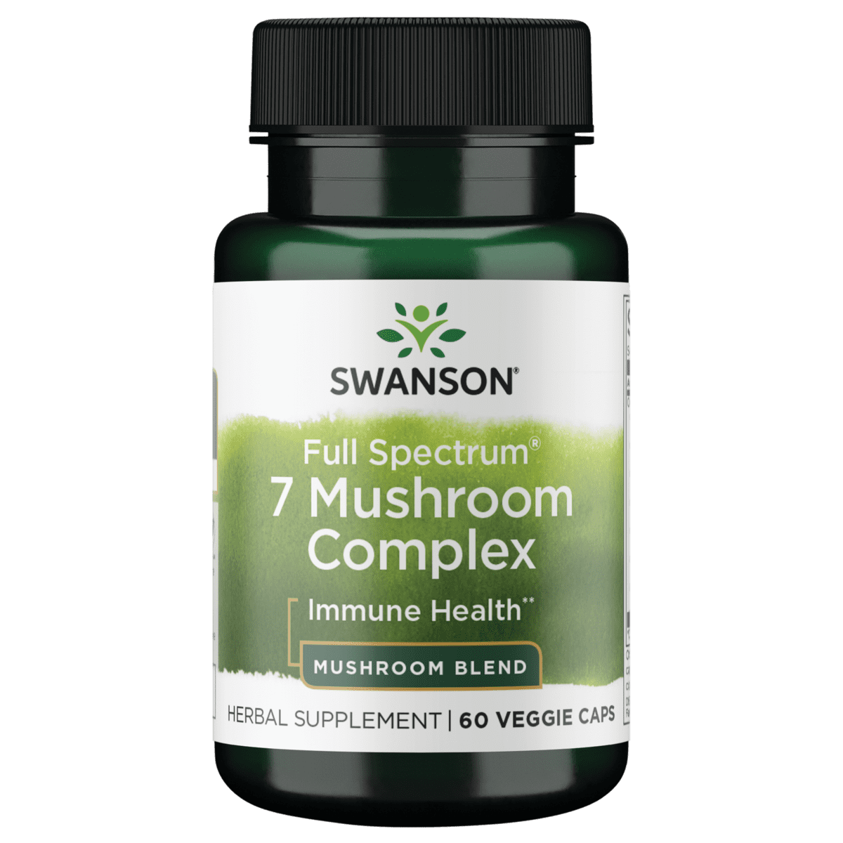 Swanson Full Spectrum 7 Mushroom Complex 60 Veggie Capsules - Walmart.com
