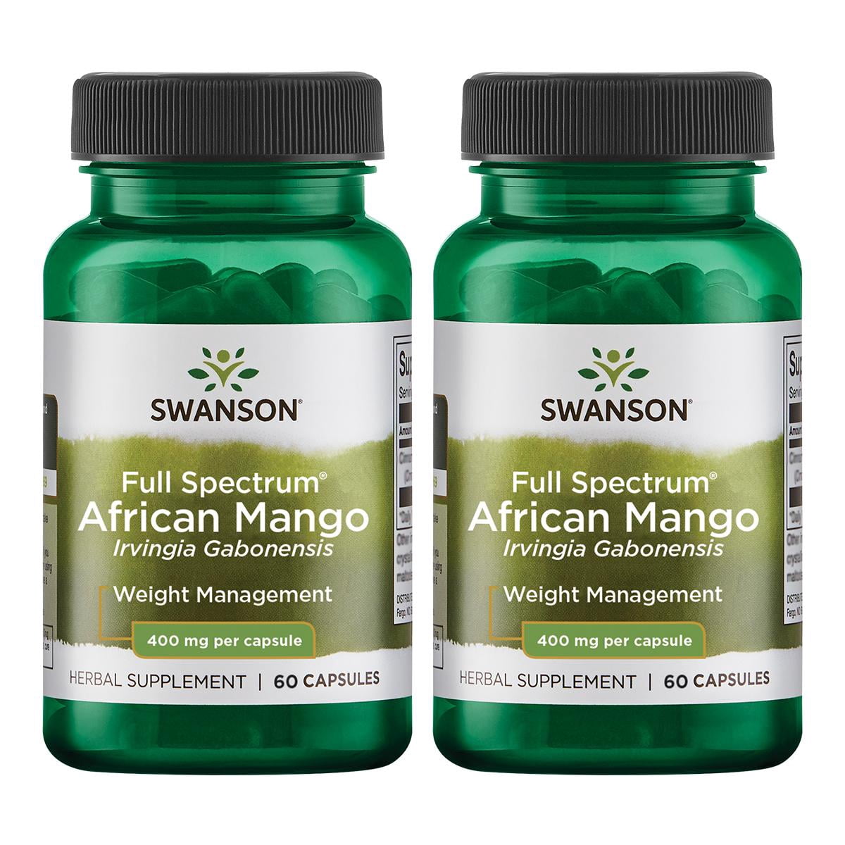 Swanson Full Spectrum African Mango Irvingia Gabonensis 400 mg 60 Caps ...